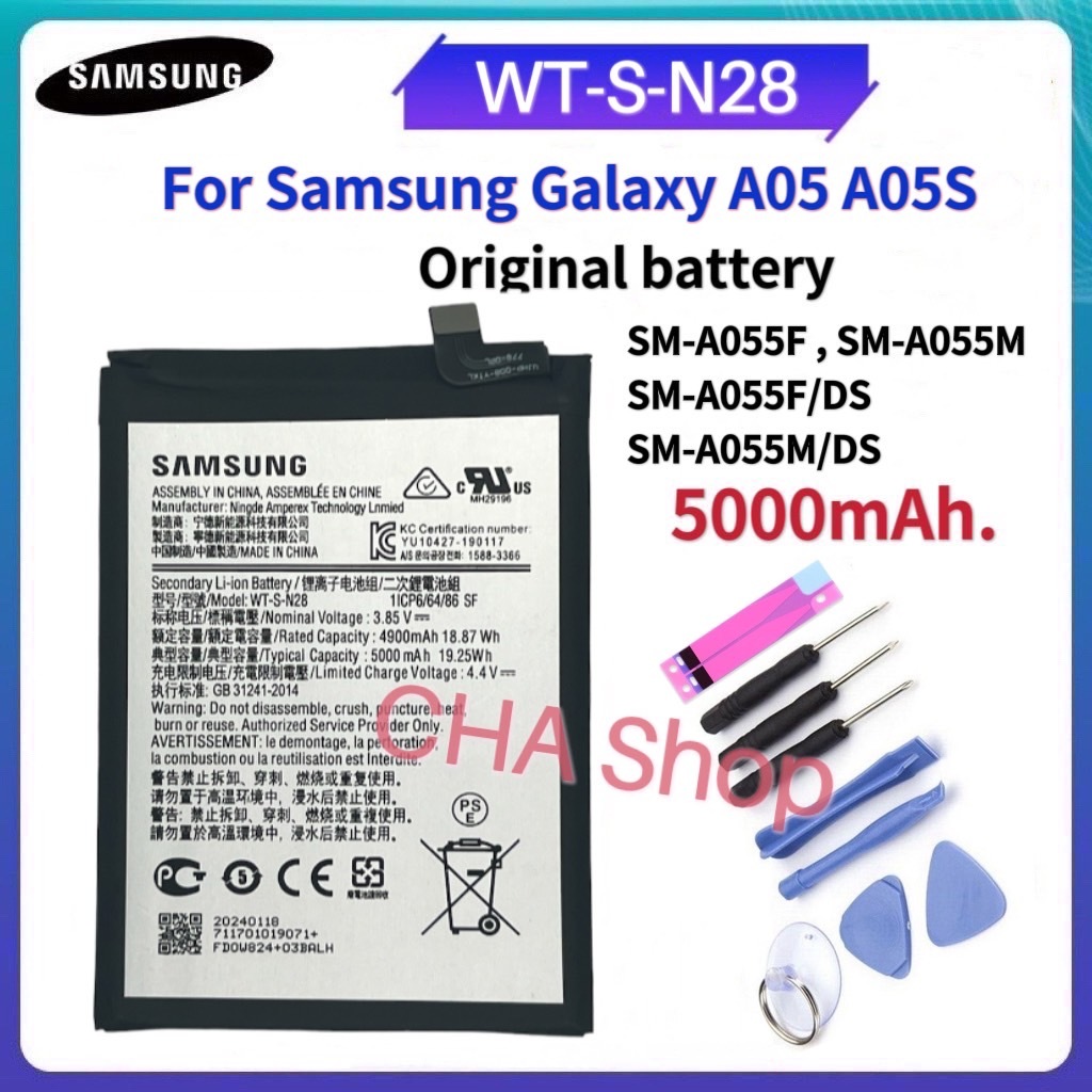 แบตเตอรี่ แท้ Samsung Galaxy A05 A05S SM-A055F,SM-A055M Samsung ...