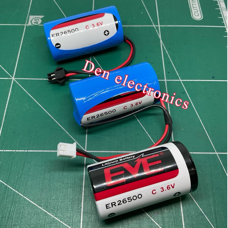 แบตเตอรี่ER26500 C 3.6V ยี่ห้อ EVE แบตผลิตปี 2024 งานแท้ (มีให้เลือก3 ...