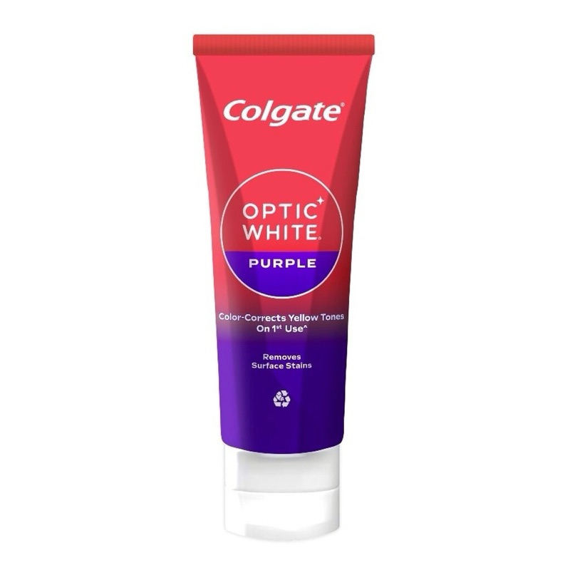 Colgate Optic White Purple 100g ยาสีฟัน คอลเกต อ๊อพติค ไวท์ เพอร์เพิล ...