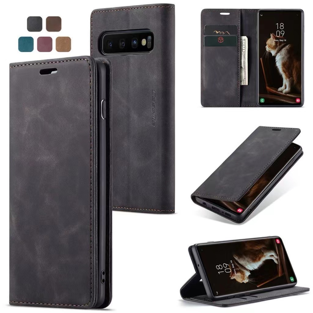เคสฝาพับ หนัง Xunte สำหรับ Samsung Note3 Note4 Note5 Note8 Note9 Note10 ...