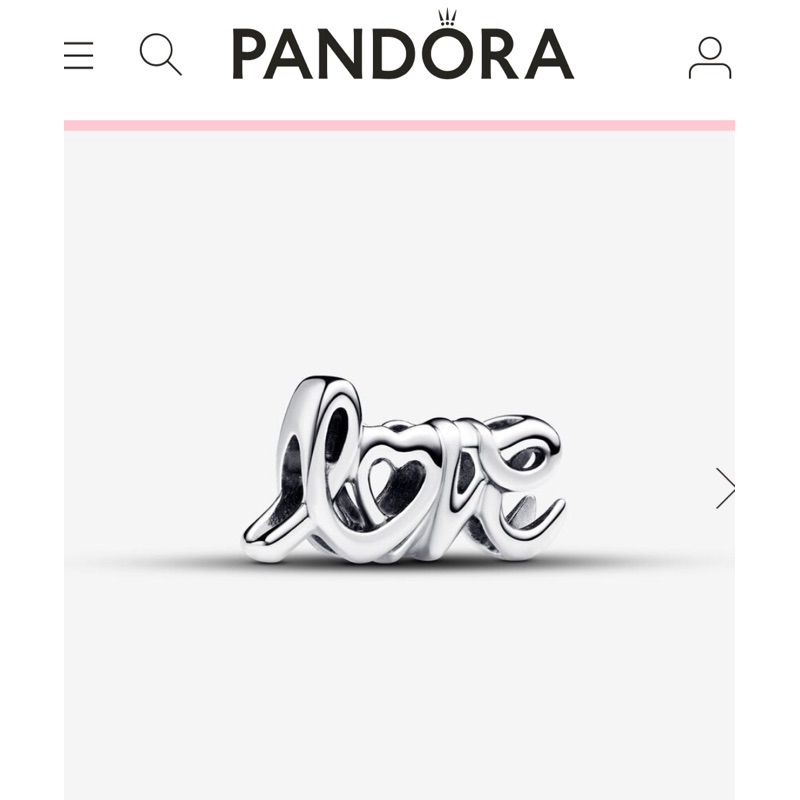 [พร้อมส่ง แท้100%] Pandora Handwritten Love Charm ชาร์มเลิฟ | Shopee ...