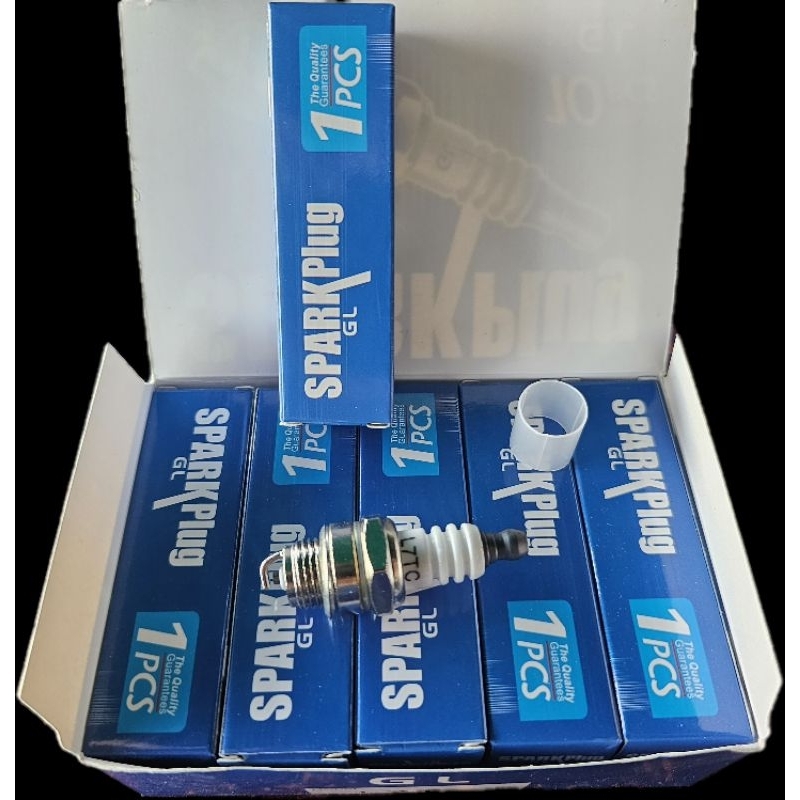 (ยกกล่อง10ชิ้น) หัวเทียนเครื่องตัดหญ้า2จังหวะ 411 RBC411 NB411 หัวเทียน ...