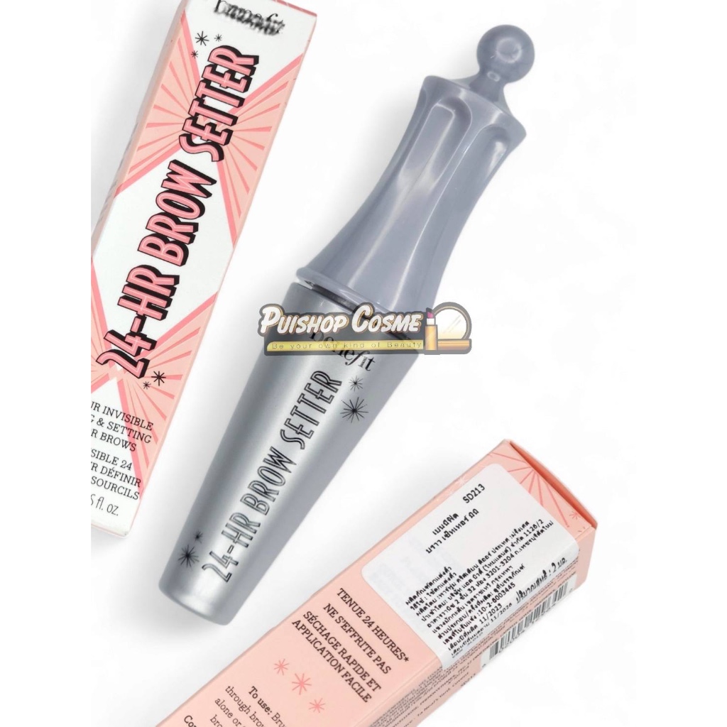 ป้ายไทย เจลเซ็ตทรงคิ้ว BENEFIT 24-Hour Brow Setter Clear Brow Gel ...