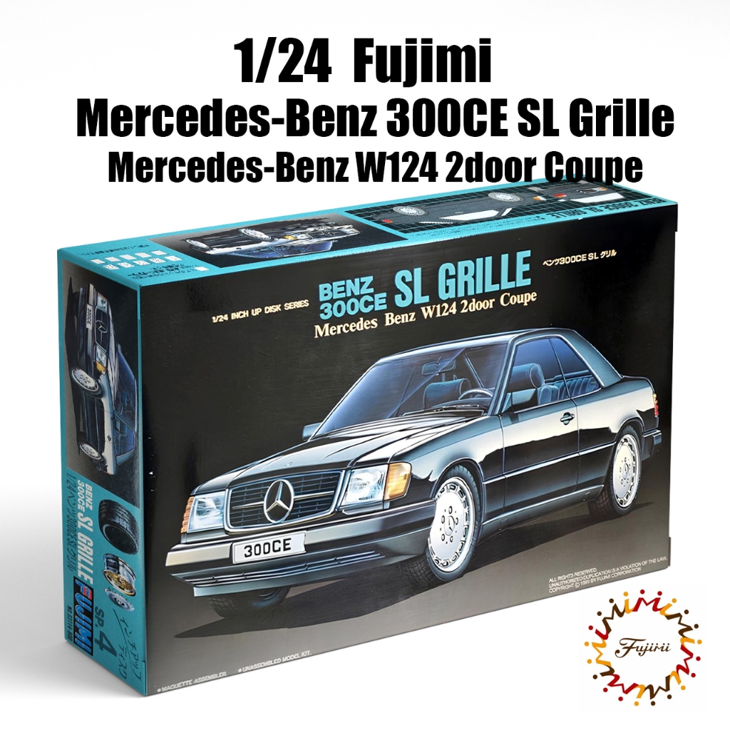 Fujimi 1/24 Mercedes-Benz 300CE SL Grille (มือสอง,หายาก) | Shopee Thailand