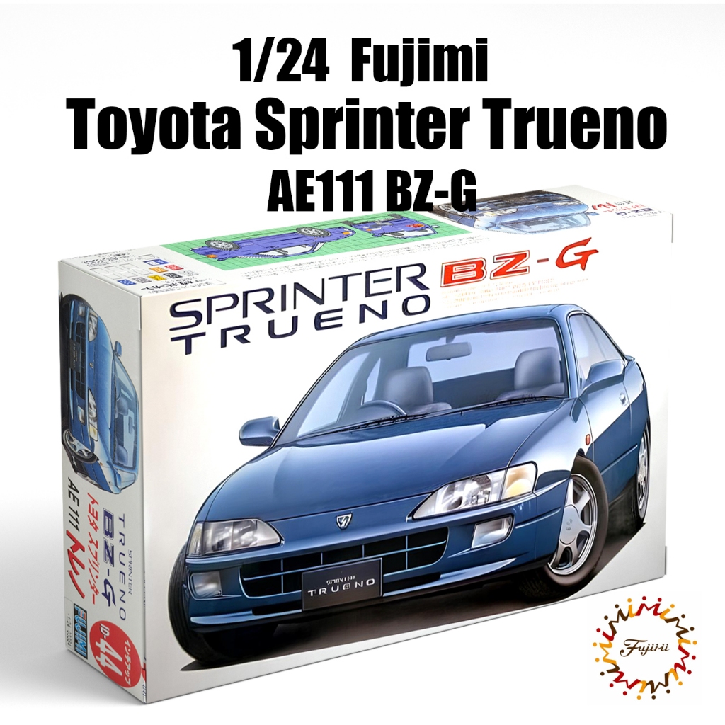 Fujimi 1/24 Toyota Sprinter Trueno AE111 BZ-G (มือสอง,หายาก) | Shopee ...