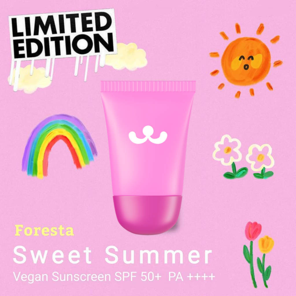 (ตัวแทน) ☁️ Foresta กันแดด Sweet Summer Vegan Sunscreen SPF50+ PA ...