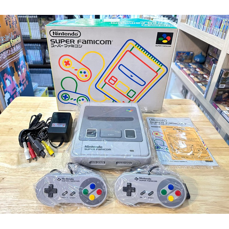 เครื่อง SUPER FAMICOM JAPAN (nintendo)(งานกล่อง) SFC (6) | Shopee Thailand