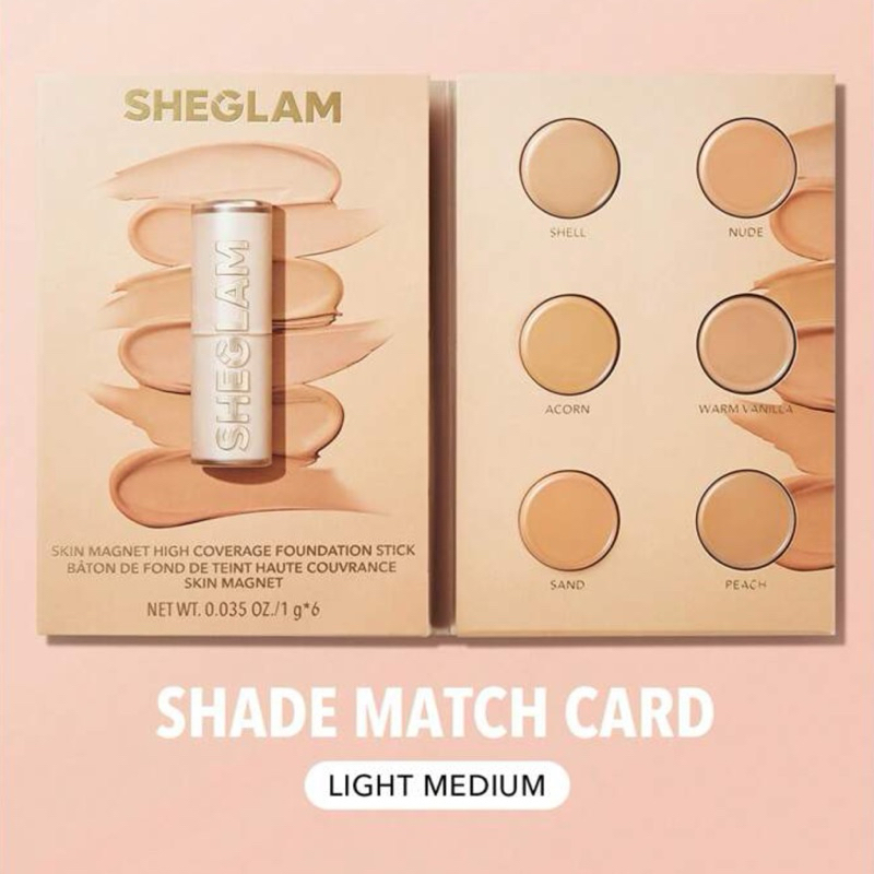 PRE-ORDER 7 วัน SHEGLAM FOUNDATION STICK รุ่นใหม่ แบบทดลอง!! | รองพื้น ...