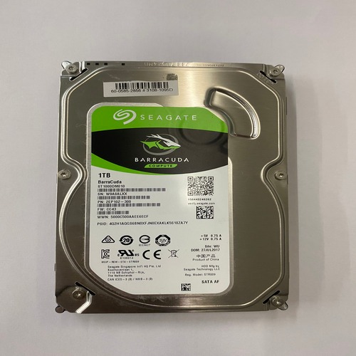 Hard Disk SEAGATE BARRACUDA ( 1TB,7200RPM, 64MB, SATA-3, ST1000DM010 ...
