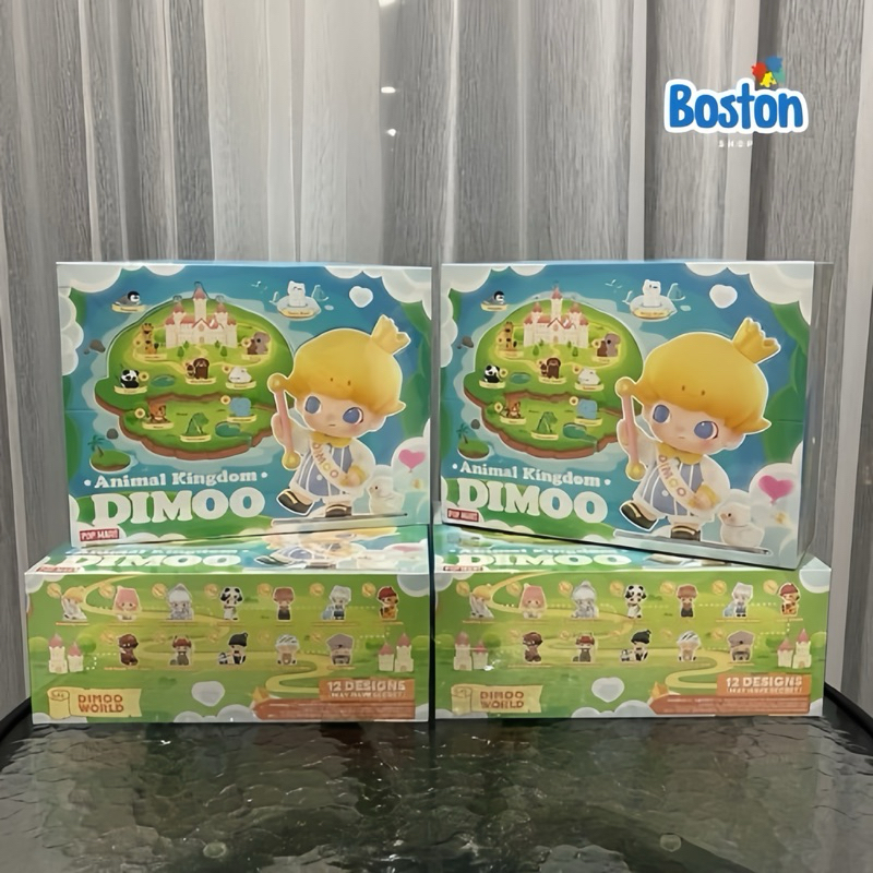 [ของแท้ พร้อมส่ง] - ดีมู่ DIMOO Animal Kingdom Series Figures (ยก Box ...