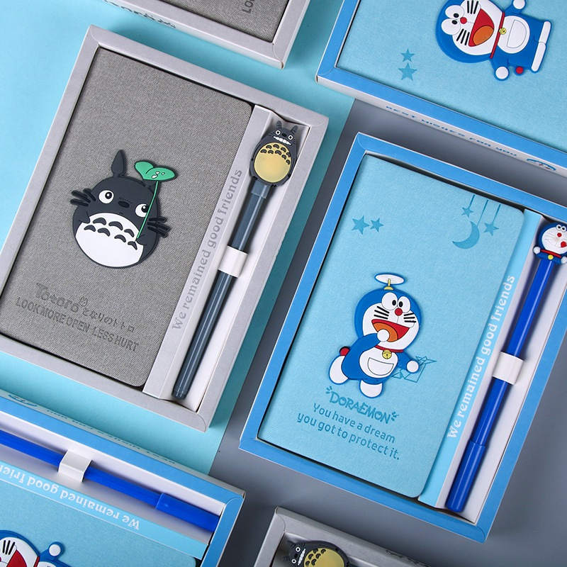 เซตสมุด+ปากกาน่ารัก Totoro และ Doraemon เป็นขอฝาก ของขวัญ ((พร้อมส่ง ...