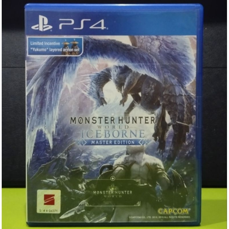 [พร้อมส่ง] monster hunter world / Ice Borne (มือ2)Z.3 Asia Ps4game สภาพ ...