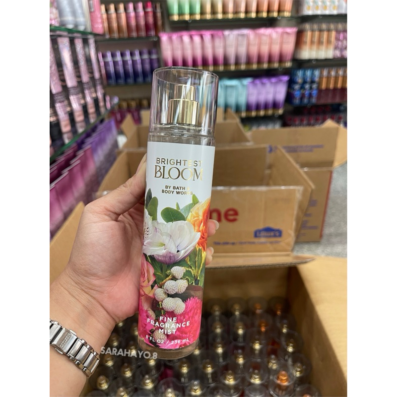 Bath & Body Works Brightest Bloom Fine Fragrance Body Mist Spray 236ml ...