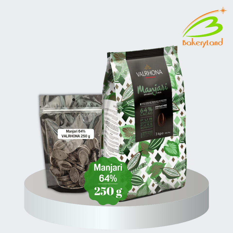 ช็อกโกแลต วาลโรห์นา Manjari 64% VALRHONA (แบ่งบรรจุ 250 g) | Shopee ...