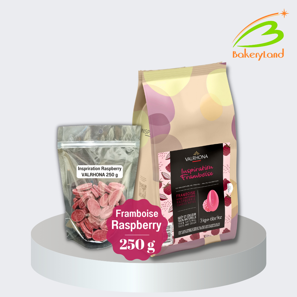 ช็อกโกแลต วาลโรห์นา Raspberry Inspiration VALRHONA (แบ่งบรรจุ 250 g ...