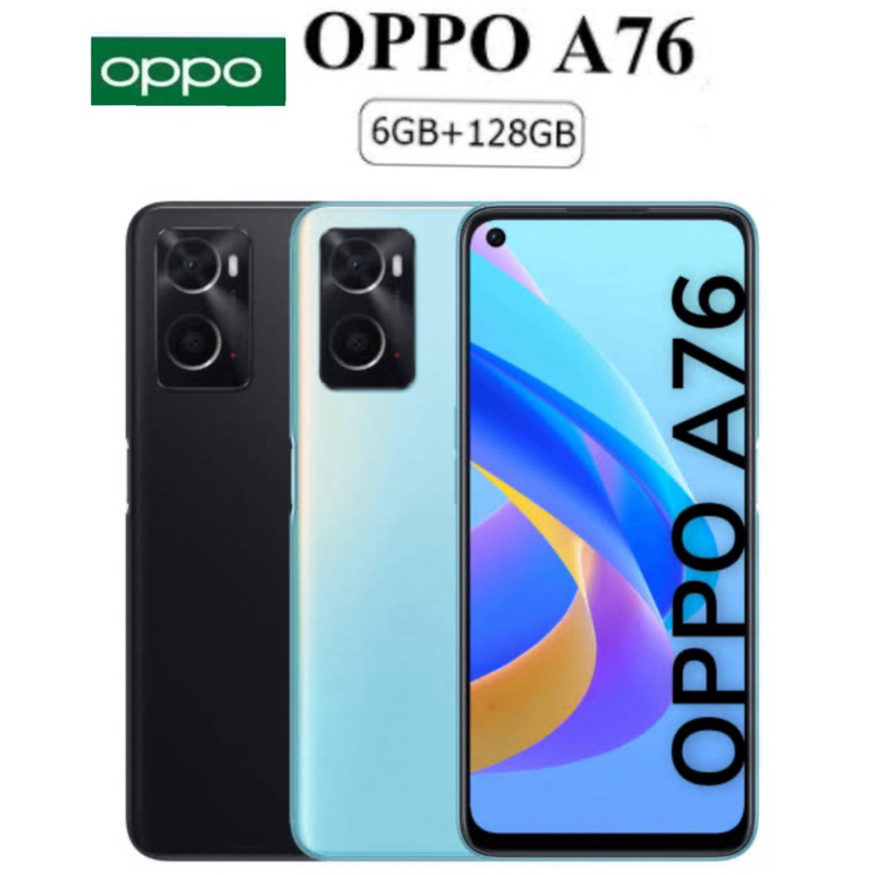 Oppo A76 4G(Ram6/Rom128GB)เครื่องแท้ศูนย์ เครื่องใหม่เคลียร์สต๊อก ...