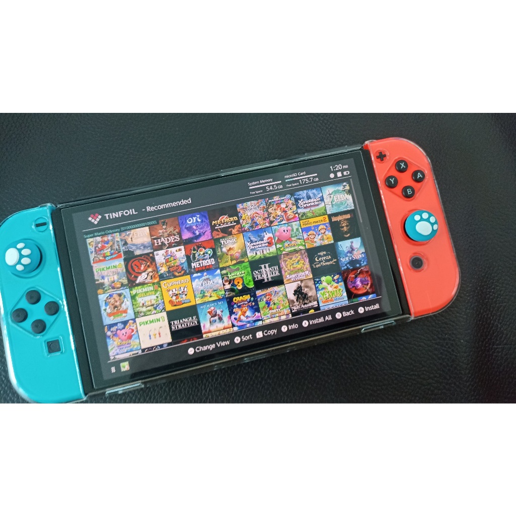 แปลงเครื่อง Nintendo Switch 3 ระบบ ติดชิป JAILBREAK (ทักก่อนสั่งซื้อ ...