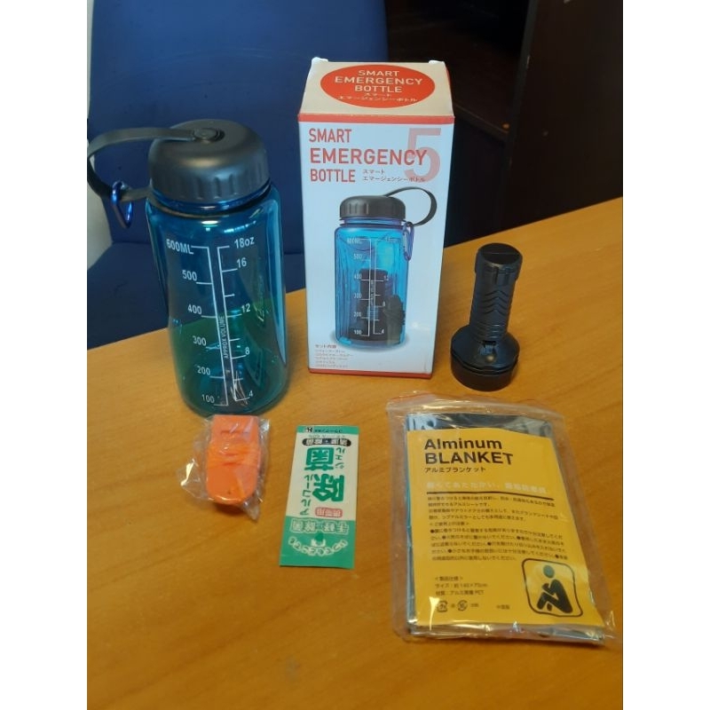 ขวดน้ำดื่ม Smart Emergency Bottle ทนอุณหภูมิ ร้อน80องศา ถึง เย็น -20 ...