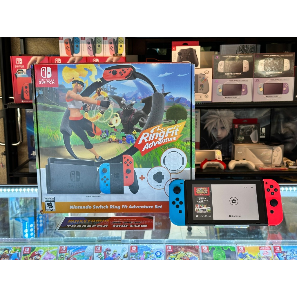 Nintendo Switch V.2 Ring Fit Adventure Bundle มือ2 | Shopee Thailand
