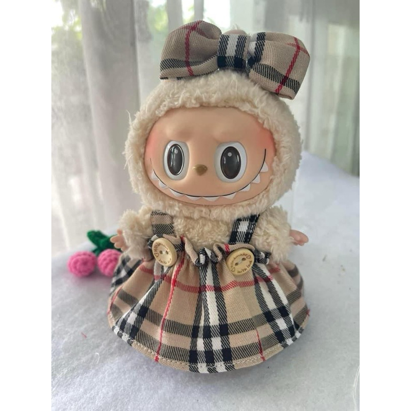 สินค้าพร้อมส่ง 📍ชุดตุ๊กตาลาบูบู้labubu V.1,V2+โบว์/Lila Lucky Cat /ชุด ...