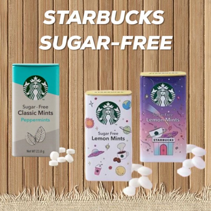 Starbucks ลูกอม Sugar-Free Classic Mints / Peppermints | Shopee Thailand