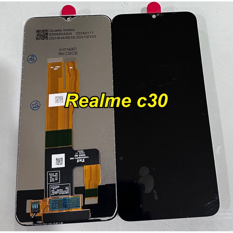 จอ + ทัชสกรีน Display realme c30 แถม ฟิล์มกระจก +ชุดไขควง+กาว | Shopee ...