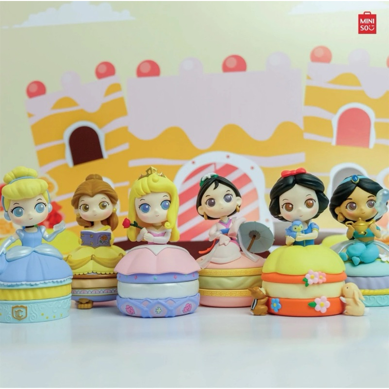 Princess Disney กล่องสุ่ม miniso ขายยก box ของแท้ 100% | Shopee Thailand