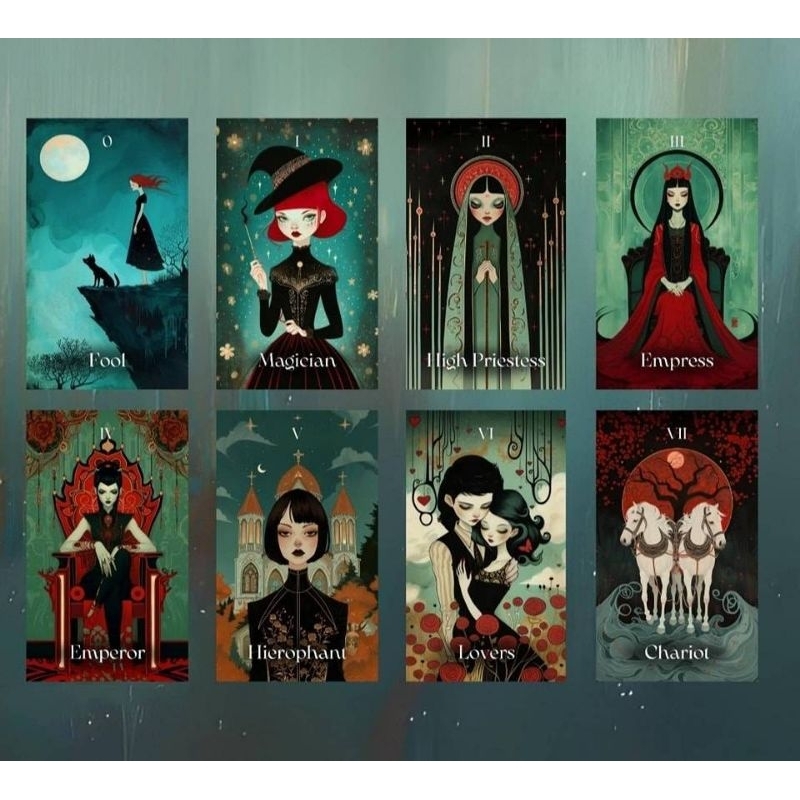 Mystic Maiden Tarot ไพ่ยิปซีแท้ ไพ่ยิปซี ไพ่ทาโร่ต์ ไพ่ออราเคิล Tarot ...