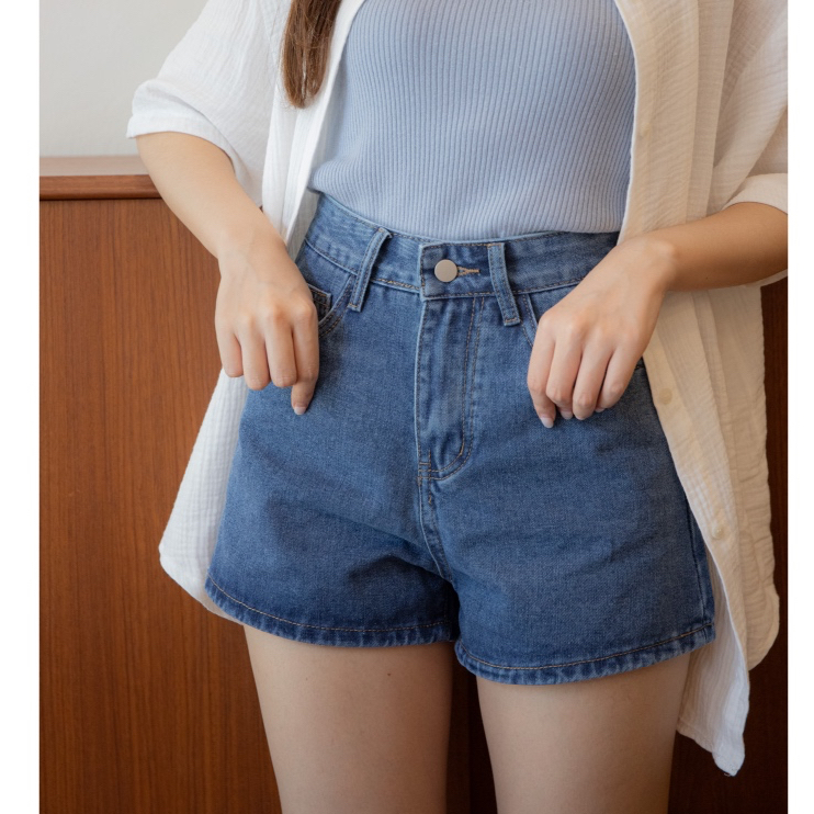avo merry short jeans กางเกงยีนส์ขาสั้นรุ่นแรกมาแล้ววรุ่นนี้บังคับเลย ...