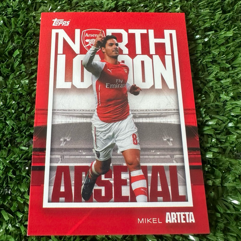 การ์ดบอล อาเซน่อล กล่อง Topps Arsenal Team Set 2023-24 (ชุดอินเสิร์ช ...