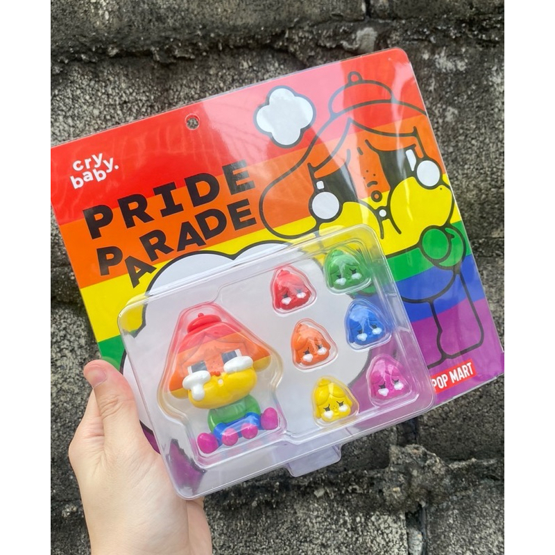 พร้อมส่ง Cry baby pride parade figure new ใหม่จาก popmart | Shopee Thailand