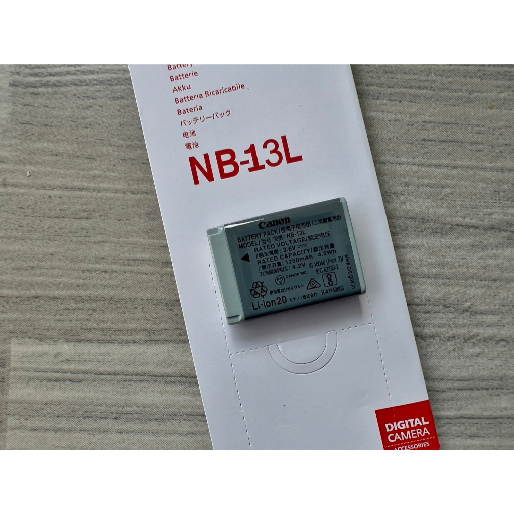 แบตกล้อง แบตเตอรี่ Canon NB-13L G1XIII G5X G5XII G7X G7XII G7XIII G9X G9XII SX620HS SX720HS ...