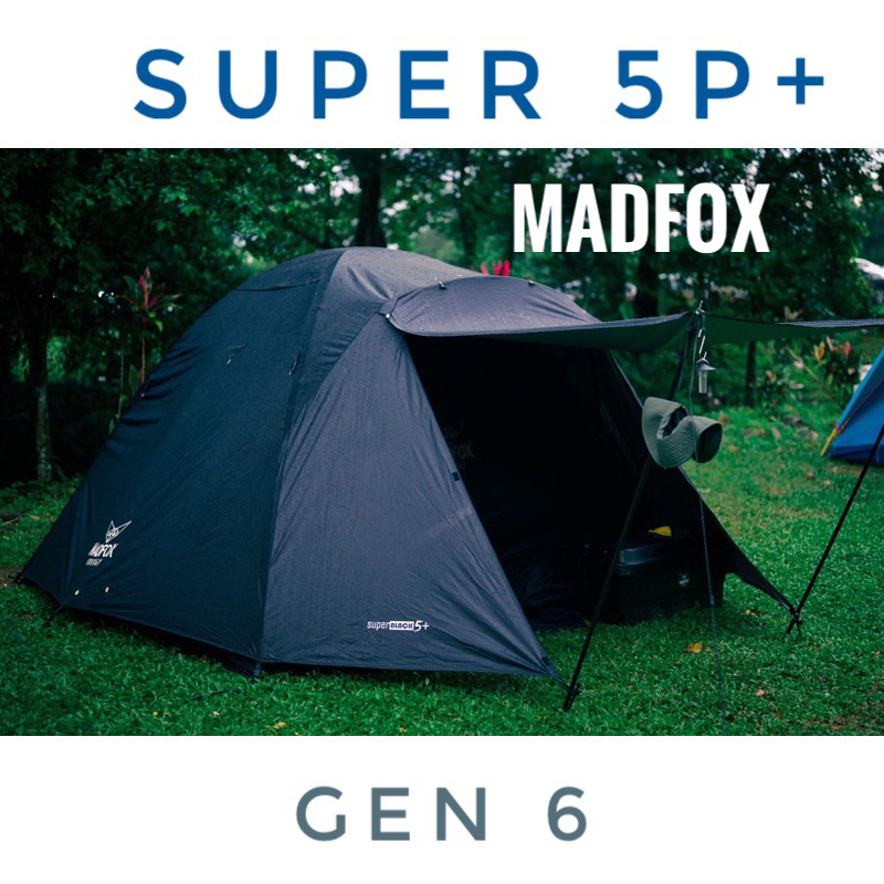 เต็นท์ Madfox Super 5P+ plus gen6 เคลือบ UV sliver 50+ | Shopee Thailand