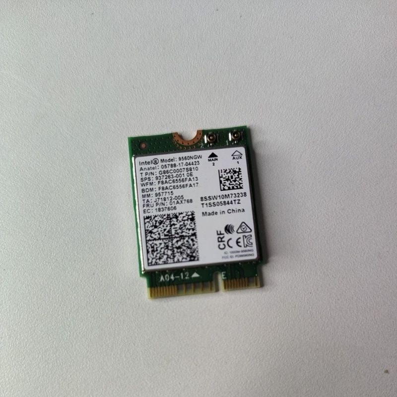 HP Pavilion 15-cx0056wm 15.6" Genuine Laptop Wireless WiFi Card 9560ngw ...