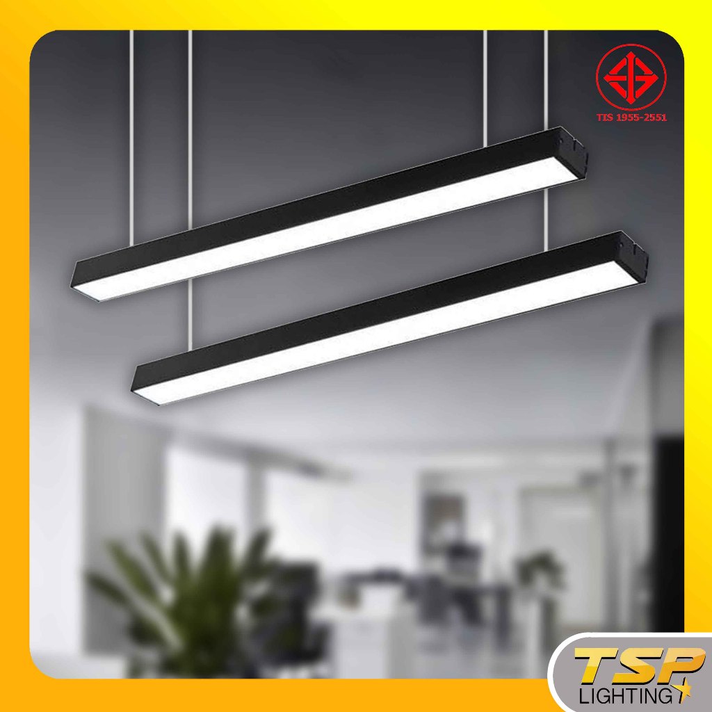 TSP Lighting │ โคมไฟห้อยสลิง LED T8 Tube (ราคาพร้อมหลอด แสง6500k/3000K ...