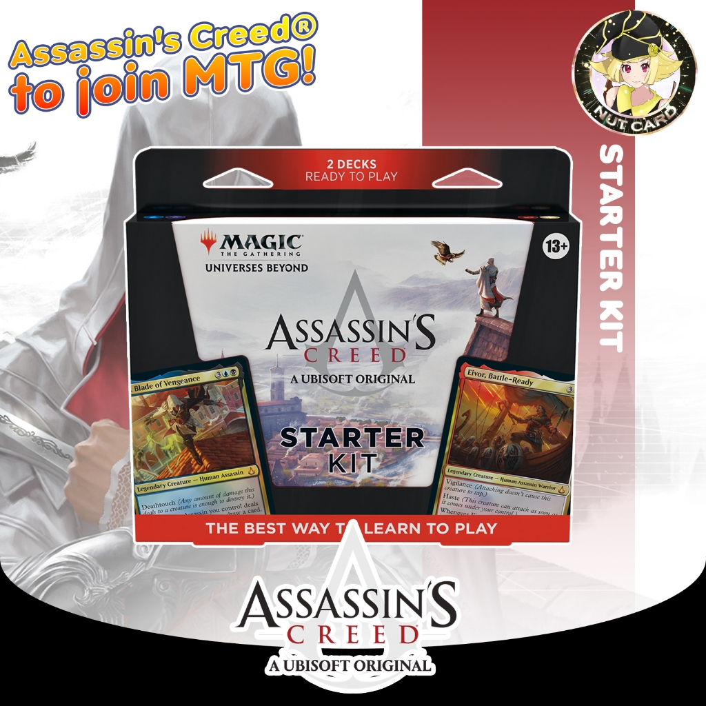 [MTG] Magic: The Gathering®—Assassin's Creed® Starter Kit | Shopee Thailand