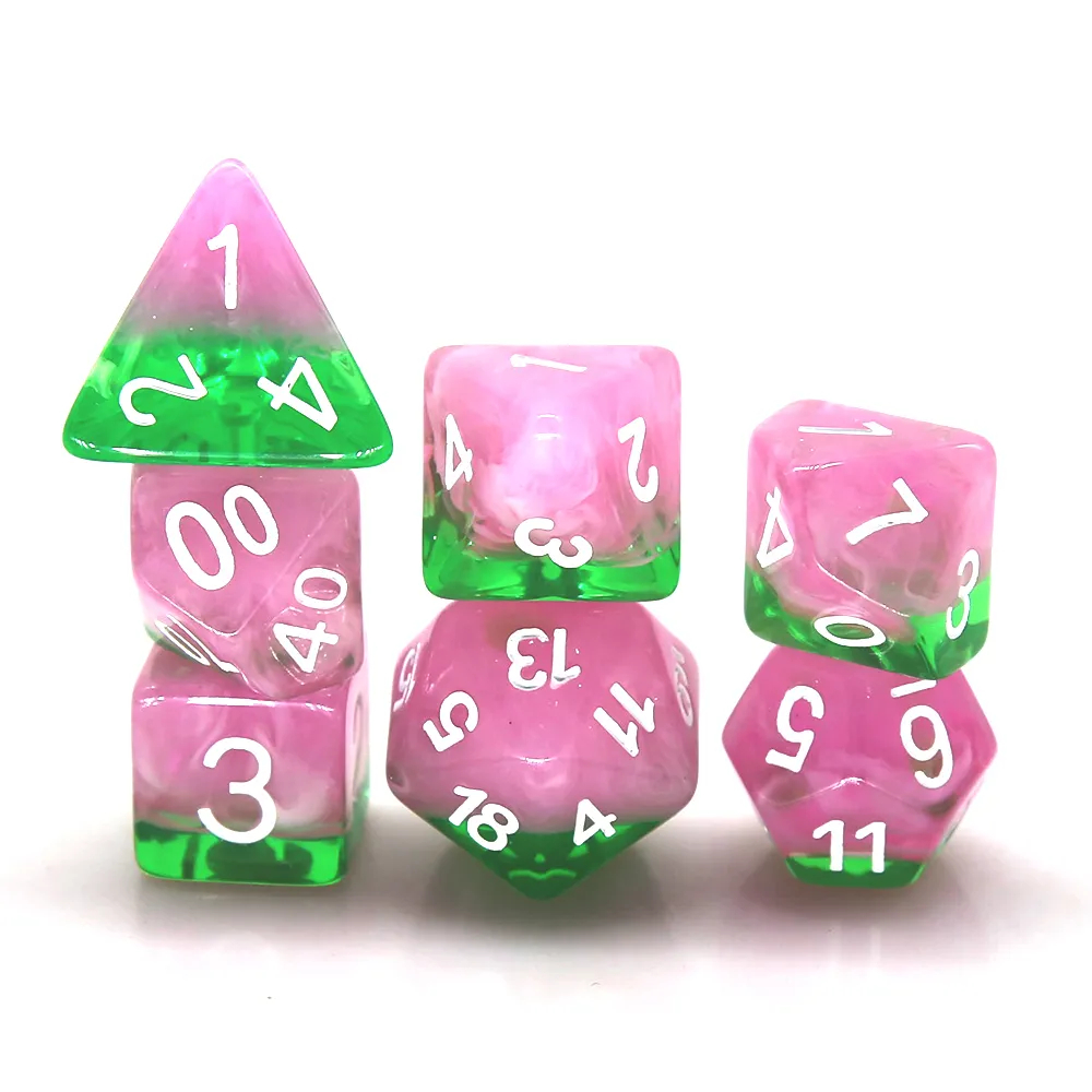 Sweety Pixie Dice Set of 7 | ลูกเต๋า Dice For DnD D&D MTG RPG TRPG เกม ...
