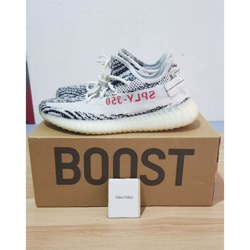 adidas Yeezy Boost 350 V2Zebra ปี20 42/8.5us/8uk/26.5cm | Shopee Thailand