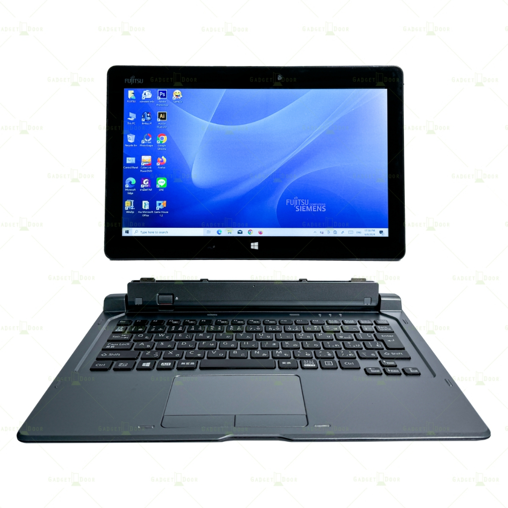 Fujitsu ArrowsTab Q616/P CoreM m3-6y30 โน๊ตบุ๊ค แท็บเล็ต ถอดจอได้ พร้อม ...