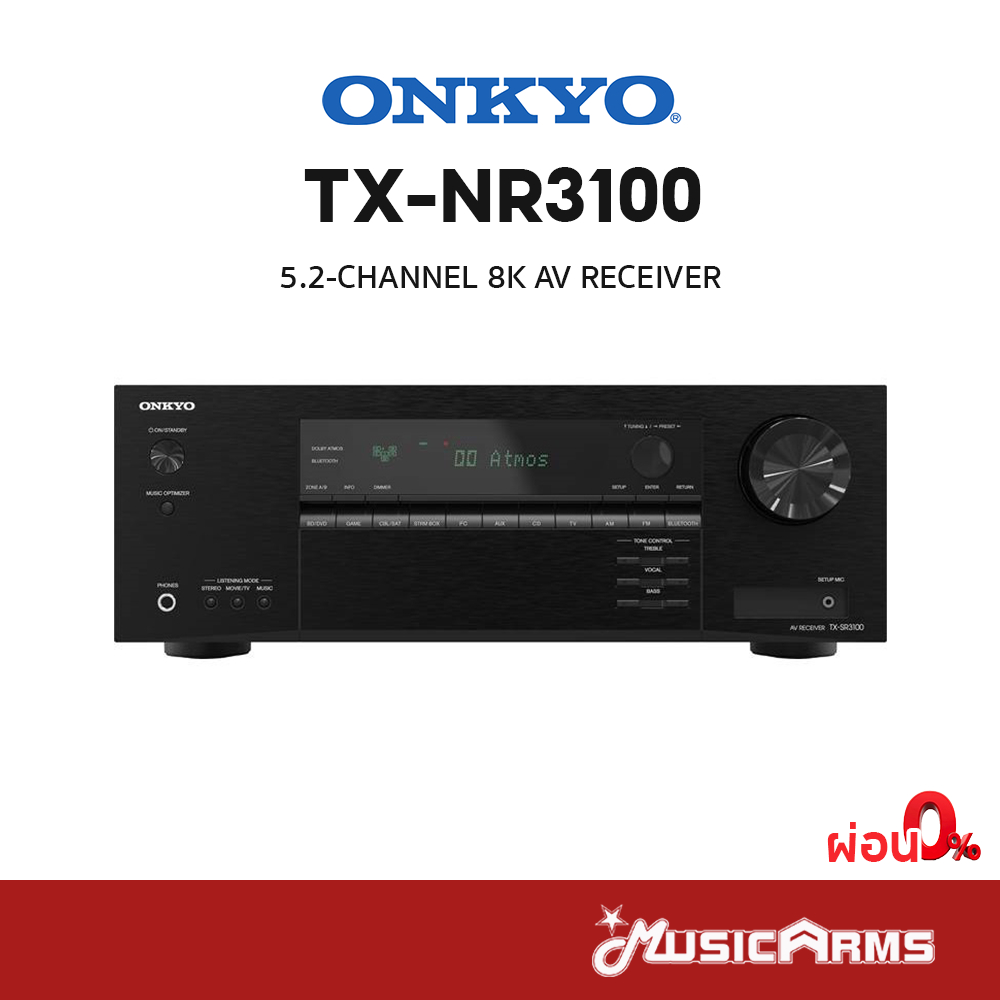 ONKYO TX-SR3100 AV Receiver 5.2 ชาแนล 80 วัตต์ รับประกันศูนย์ | Shopee Thailand