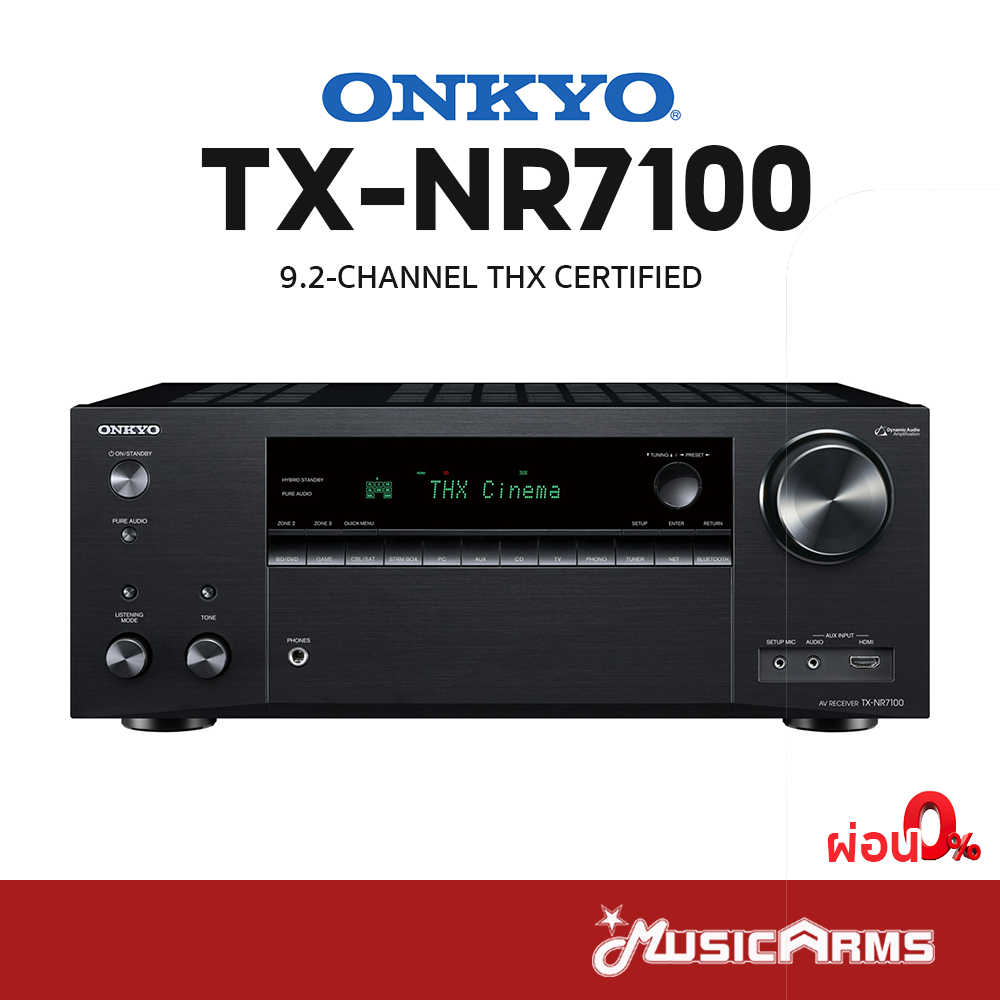 ONKYO TX-NR 7100 AV Receiver 9.2 ชาแนล 220 วัตต์ รับประกันศูนย์ | Shopee Thailand