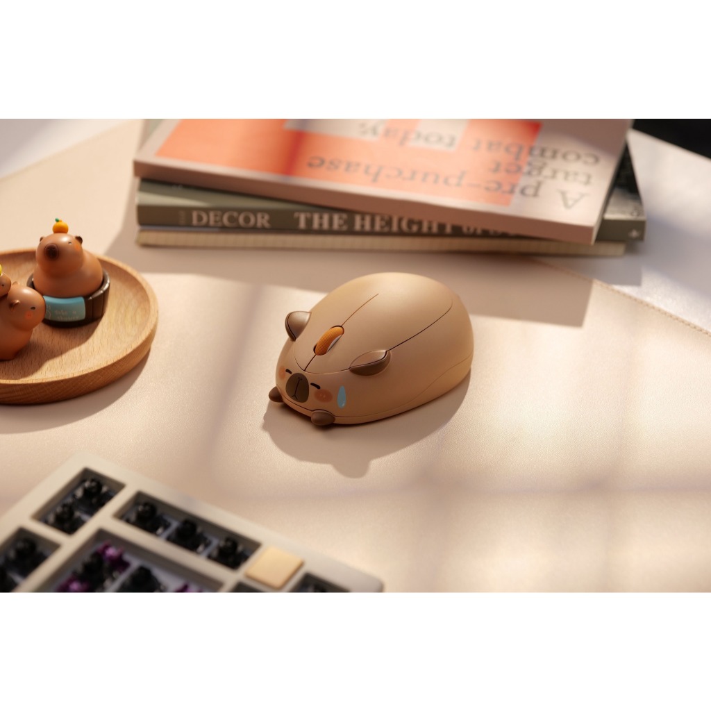เมาส์ไร้สาย AKKO Capybara Mouse 2.4G Wireless Mouse เมาส์คาปิบารา คาปิ ...