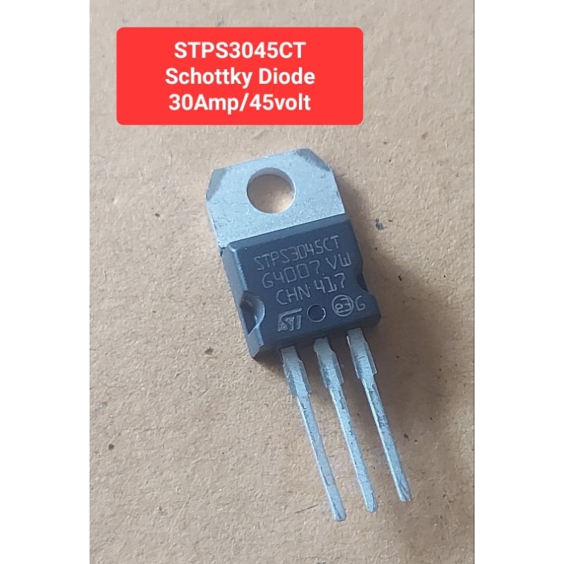 STPS3045CT Schottky Diode Rectifier (35Amp/45Volt) | Shopee Thailand