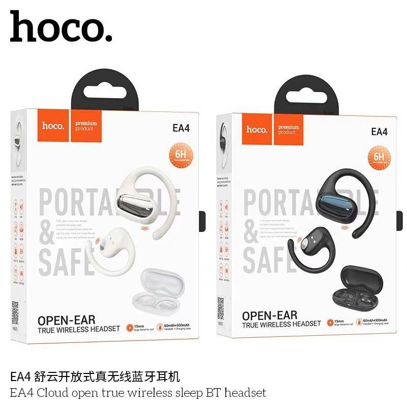 Hoco รุ่น EA4 หูฟังไร้สาย Cloud Open True Wireless Sleep BT Headset V.5.3 คุณภาพเสียงซัด ...