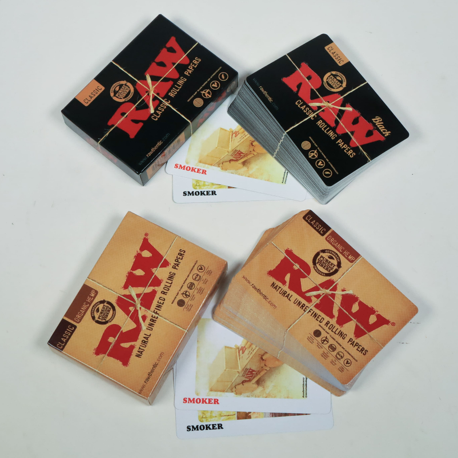 การ์ดเกม RAW PLAYING CARDS BLACK - CLASSIC RAW PLAYING CARD – CLASSIC ...
