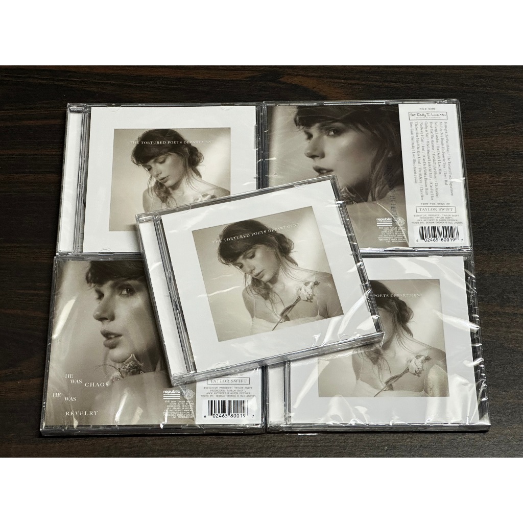 ซีดี CD Taylor Swift TTPD The Tortured Poets Department + Bonus Track ...