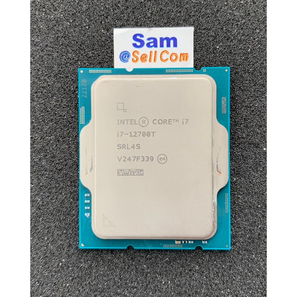 CPU (ซีพียู) 1700 INTEL CORE I7-12700T 1.40 GHz มีแต่ตัว CPU | Shopee ...