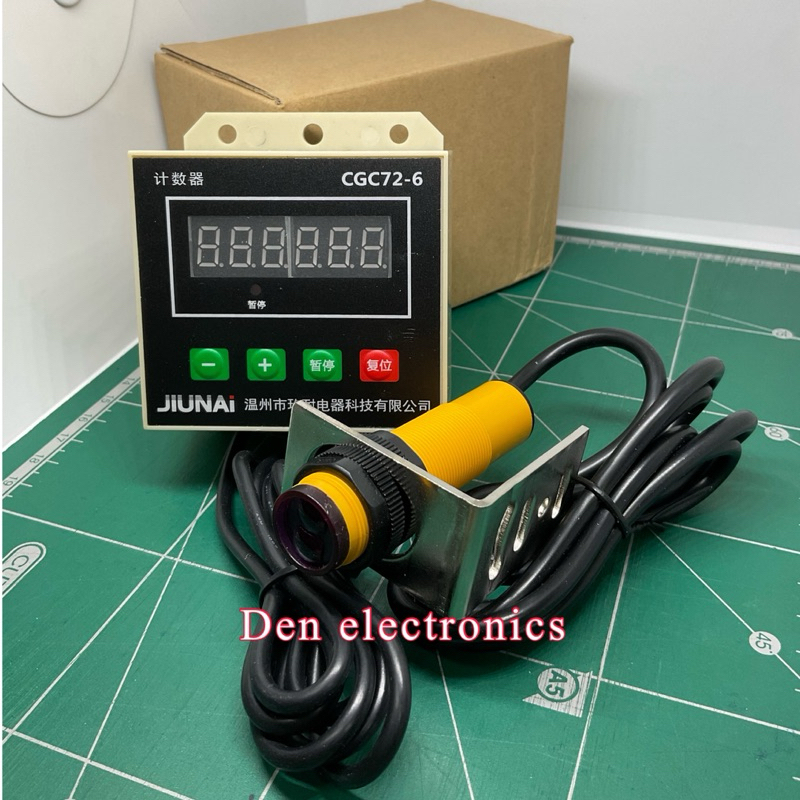 เครื่องนับจำนวน Digital Electronic Display Punch Counter Manual ...