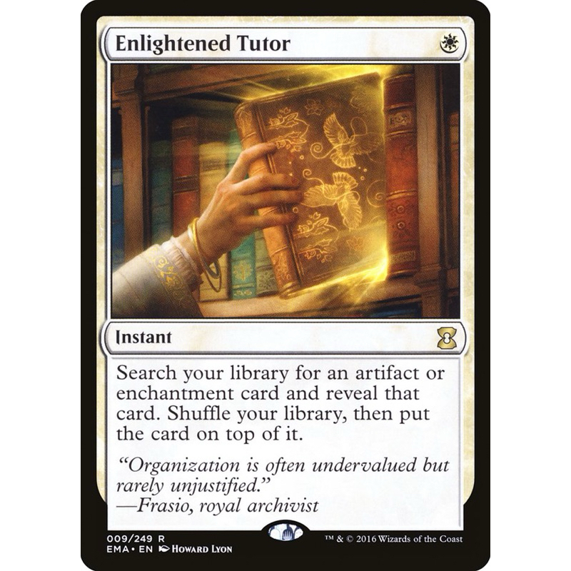 [Eternal Masters] - [EMA] - (R) - [Enlightened Tutor] [Foil] - [2016 ...