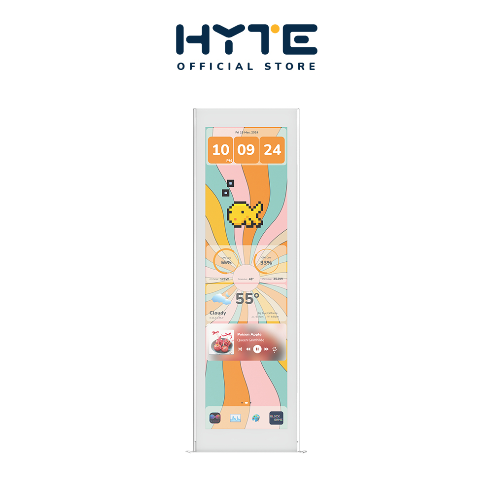 [HYTE Official Store] HYTE Y70 14.5" LCD TOUCH UPGRADE KIT BLACK (LCD ...